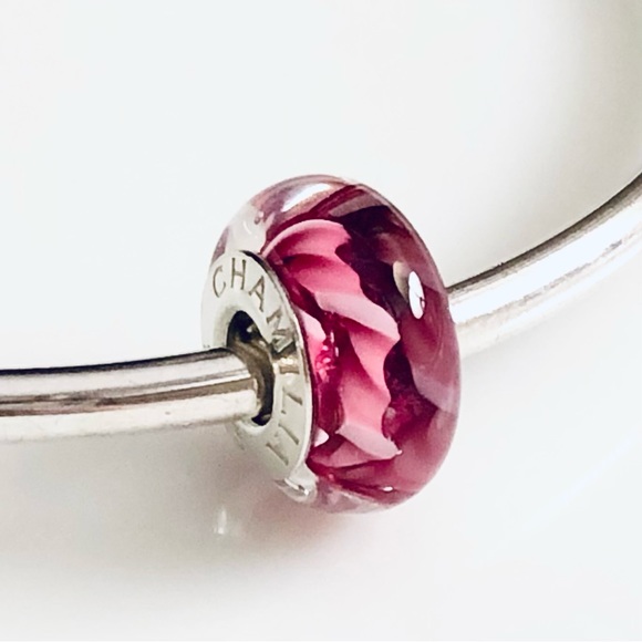 Chamilia | Jewelry | Chamilia Sterling Silver Murano Glass Charm | Poshmark